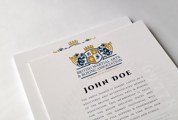 Silver Membership Overview - British Martial Arts & Boxing Association ...