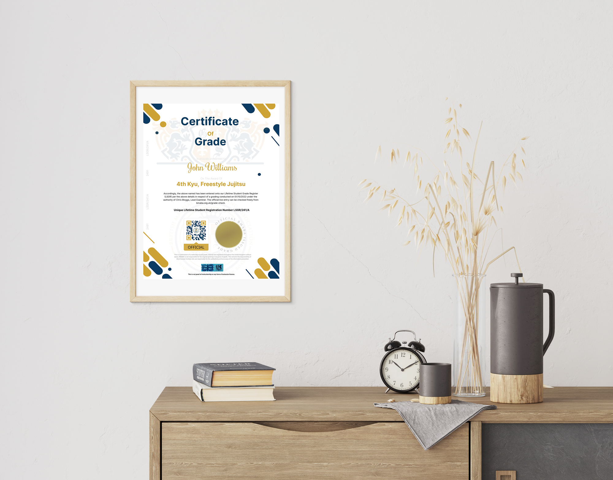 Martial Arts Lifetime Student Grade Register (LSGR) - National Register ...